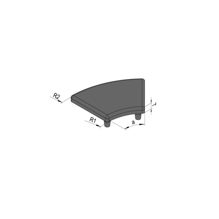 PG40 End Cap Covers - Modular Assembly Technology SA